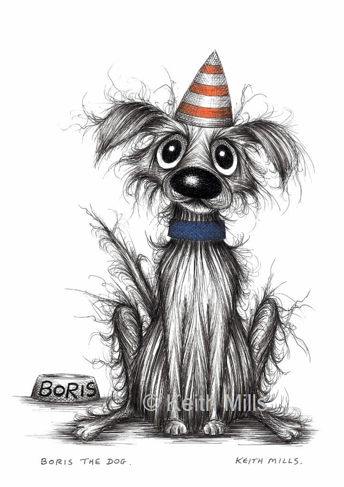Boris the dog Print download - Payhip