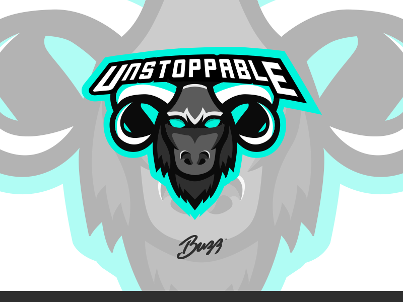 Unstoppable Mascot Logo - Payhip