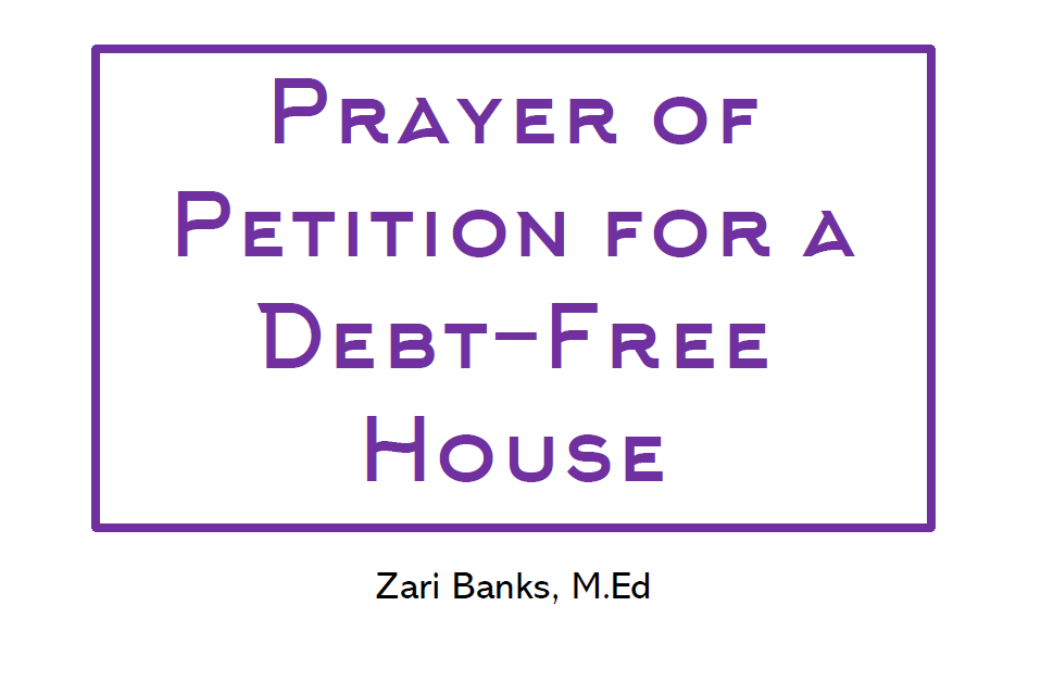Prayer of Petition for a Debt-Free House - Payhip