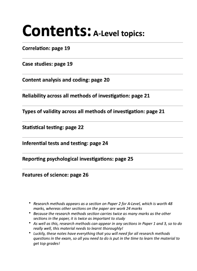 Research Methods Paper 2 AQA A Level Psychology Payhip research-methods-paper-2-aqa-a-level-psychology-payhip