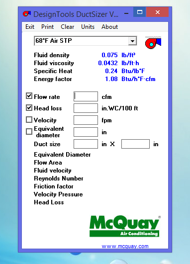 Mcquay Duct Sizer Software - Payhip
