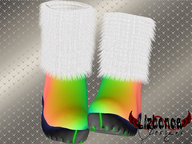 MESH IMVU Kids Fur Boots V3 - Payhip