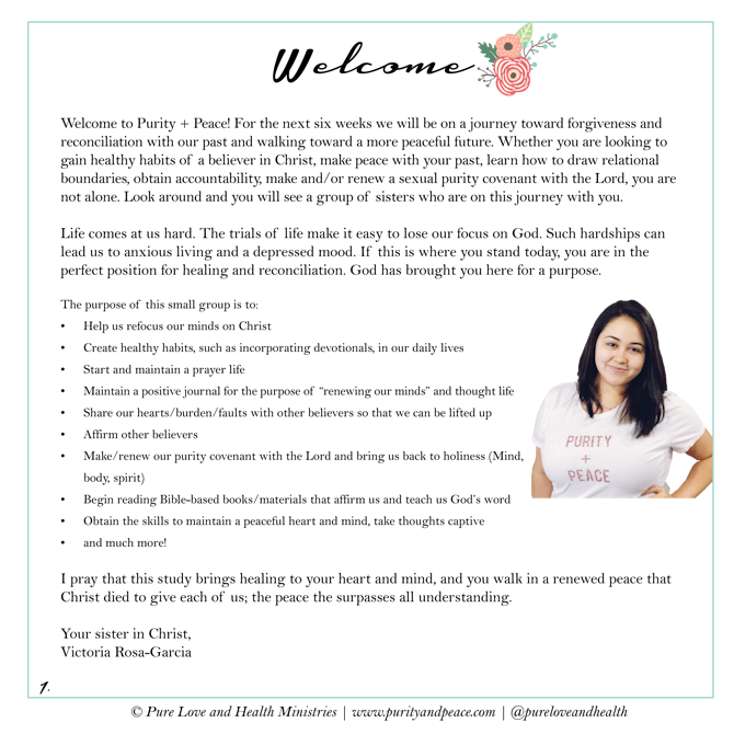 Purity + Peace Workbook - Payhip