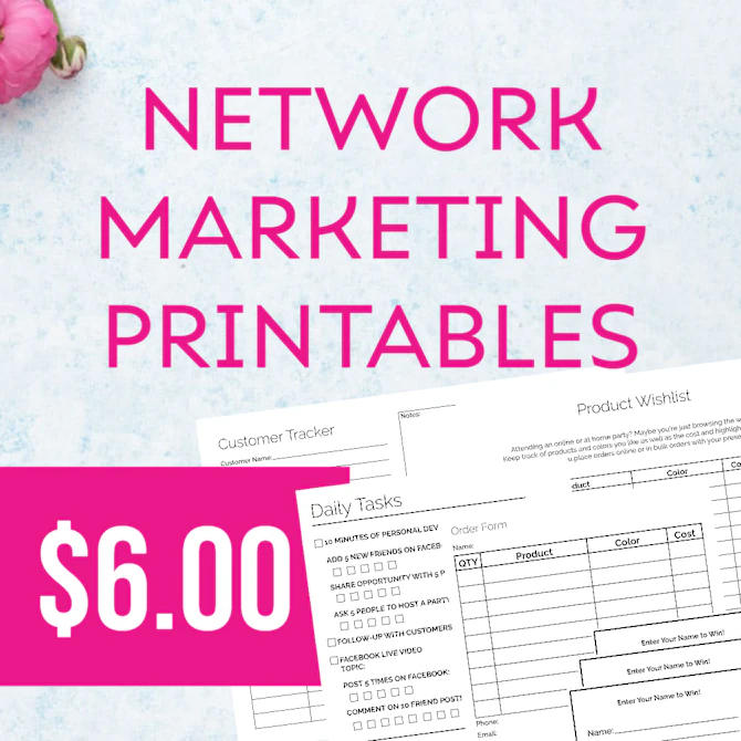Network Marketing Printables - Payhip