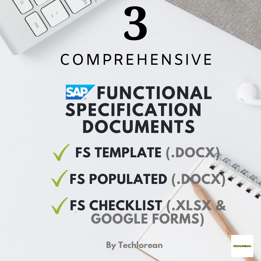 Comprehensive SAP Functional Specification Documents Payhip Comprehensive SAP Functional Specification Documents Payhip