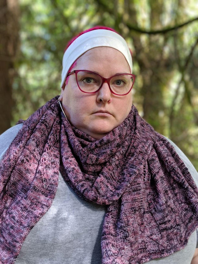 My Favorite Murder Mystery Wrap - PDF Knitting Pattern - Payhip