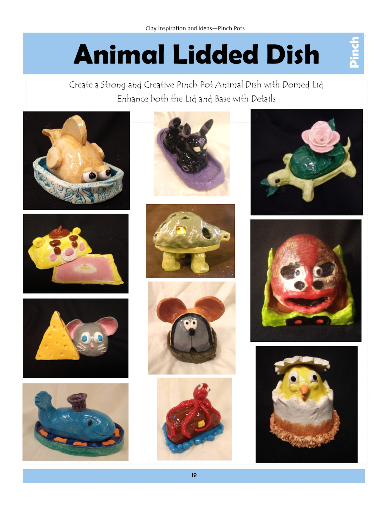 Clay Inspirations: 125 Technique Based Challenges to Spark Your Imagination - Payhip