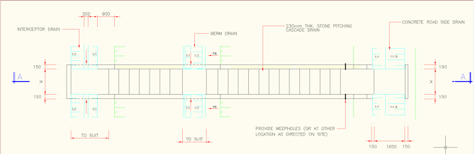 Cascade Drain CAD Drawing - Payhip